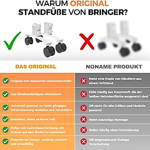 Adjustable Stand Feet Freestanding Heaters Feet Heater Panel Stand Suitable For Various Brands And Models