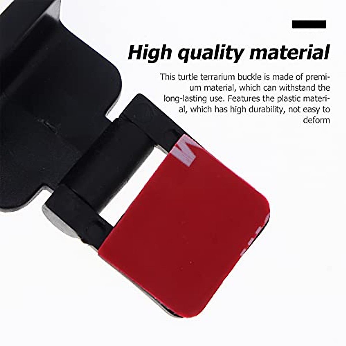 4pcs terrarium cover clips Terrarium Screen Cover Clip Fresh Air Non- Locking Screen Clips Anti- escape Feeding Tank Latch for Glass Turtle Terrarium reptile terrarium cover Parts aquarium cover clips