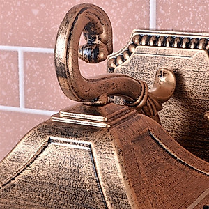 Zziyj Outdoor Wall Lamp Bedside Balcony Corridor Corridor European Waterproof Antique Outdoor Retro Wall Light Court Villa Courtyard Home Garden Wall Lantern