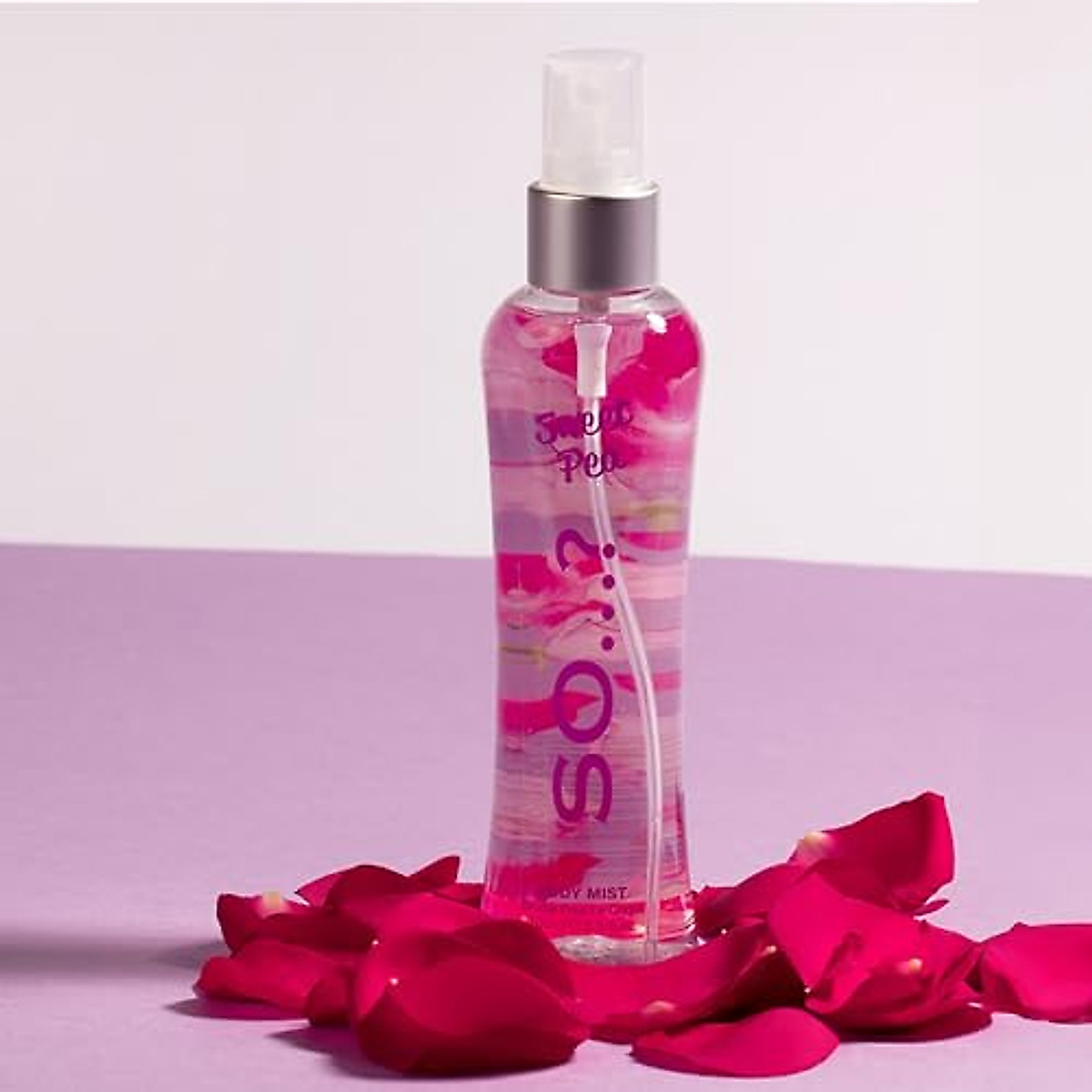 So…? Sweet Pea Body Mist - Floral Perfume for Women with Bergamot, Sweet Pea, Peony Notes - Ideal Gifts for Women - Body Spray for Women - 3.5 oz