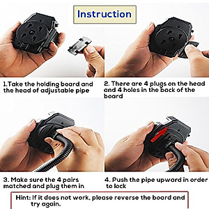 Car Holder, 360 Adjustable Car Multi-Direction Mount Holder Stand Cradle for iPhone 6, Car Windshield Suction Cup Stand Mobile Holder for Mobile / MP4 / PDA/GPS/PSP