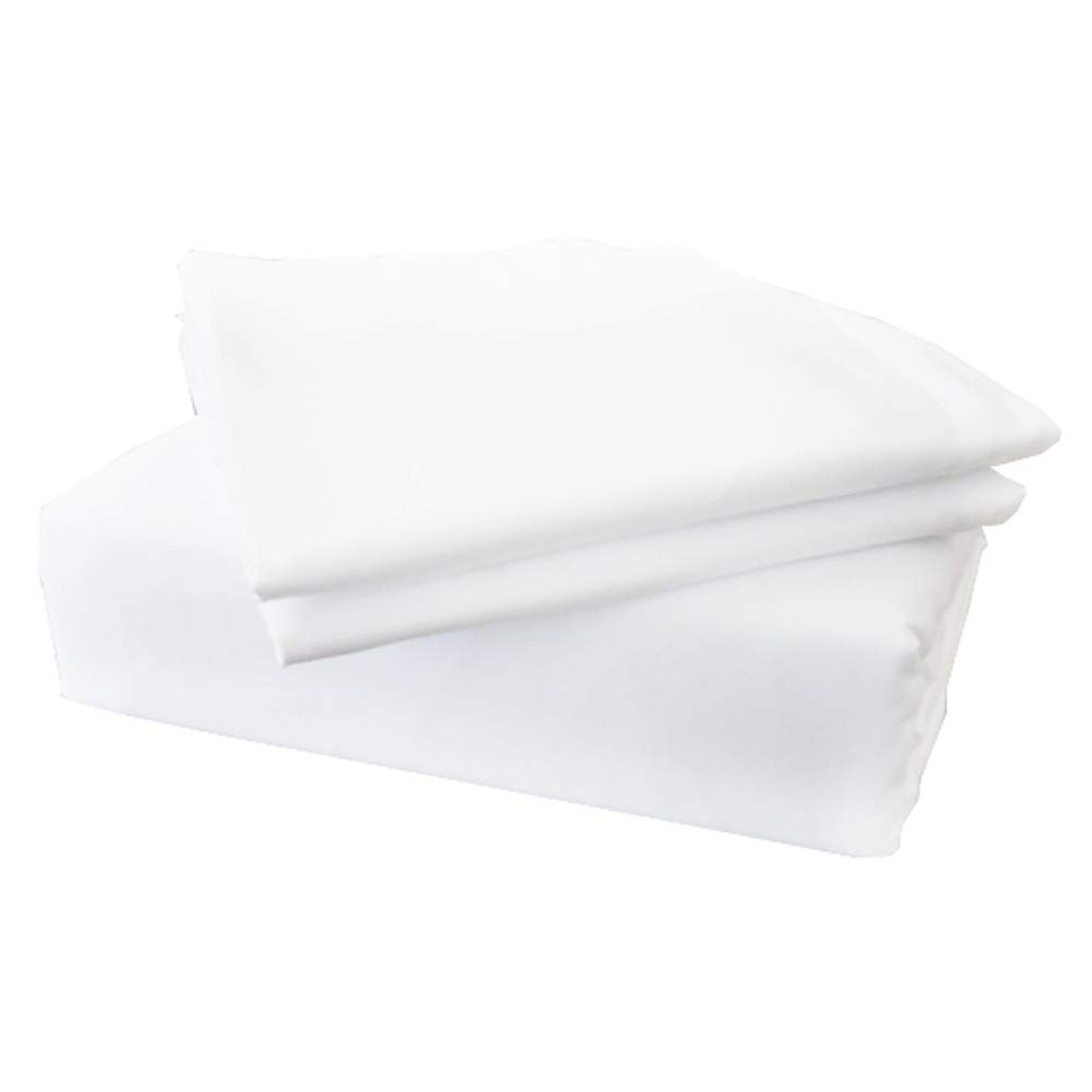 Tektrum 3 Piece 3pc Duvet Cover Set with Button Enclosure - 1800 Supreme Collection Super Soft Hotel Luxury Durable 100 GSM Brushed Microfiber, Wrinkle & Fade Resistant - White, Queen Size