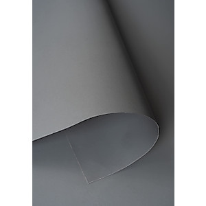 Kate Gray Paper Backdrops for Photography Seamless Paper Roll Background Paper Backdrop Rolls, 4.4x16ft(52" x16'), Grey