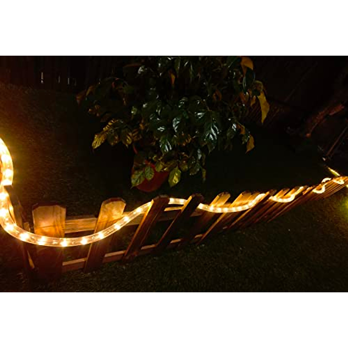 Deco String LED Rope Lights, 10M 33ft, Retro Warm White 2700K, Indoor or Outdoor, 33ft, Linkable, Perfect for Deck, Garden, Patio, Landscape Lighting, Camping, Party, Bedroom Décor, Waterproof