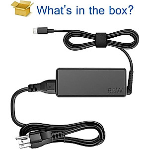Charger for Lenovo Laptop Computer 65W 45W USB C Fast Power Adapter