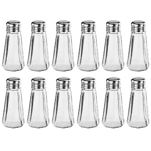 New Star Foodservice 22285 Paneled Salt and Pepper Shaker Mushroom Top, 1-Ounce, Set of 24