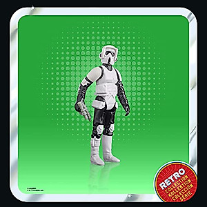 STAR WARS Retro Collection Biker Scout, Return of The Jedi 3.75-Inch Collectible Action Figures, Ages 4 and Up