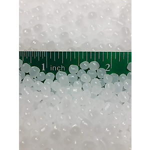 Poly Plastic Pellets Bulk for Weighted Blankets & Crafts Bulk Box (25 pounds) Made in the USA for Rock Tumbling, Stuffing & Filling Dolls, Crafts, Lap Pad