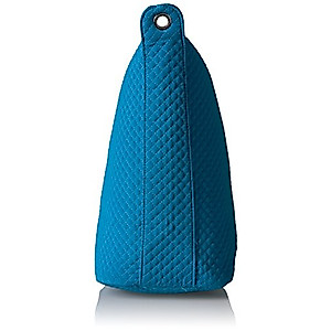 Vera Bradley Women's Microfiber Carson Hobo Satchel Purse, Bahama Bay, One Size