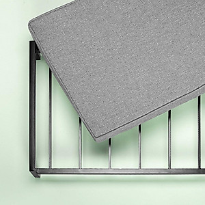 ZINUS Elevated 4 Inch Comfort Mattress Set Small Pet Bed, Black