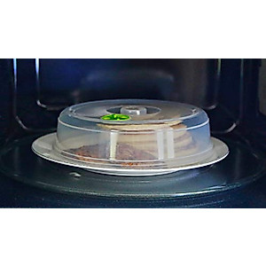 Simply Served Variety Pack Steam Vents Microwave Splatter Covers, Clear