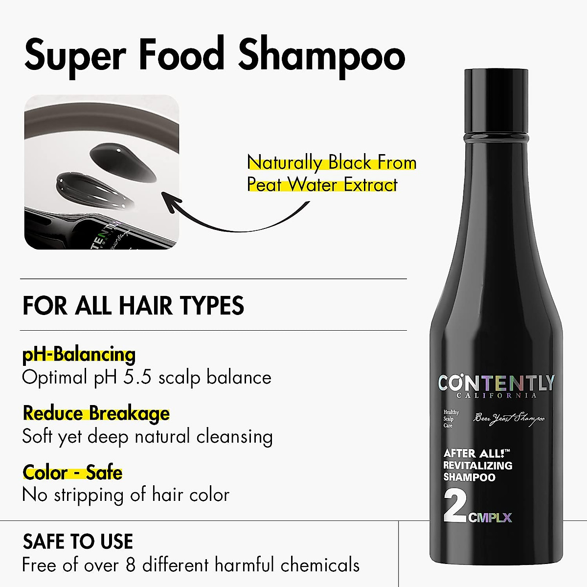 After All! Sleek Conditioner & Revitalizing Shampoo Set - Restores and Hydrates Scalp and Hair I Sulfate Free I For All Hair Types - 2 x 10.14 fl oz