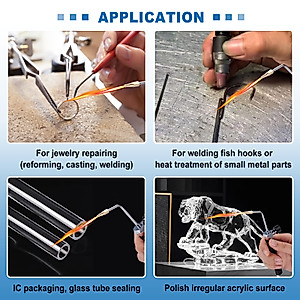 Saladulce Acrylic Flame Polisher Oxy-Hydro Generator Water Welder Flame Polisher 75L/H Acrylic Flame Polishing Machine (H160)