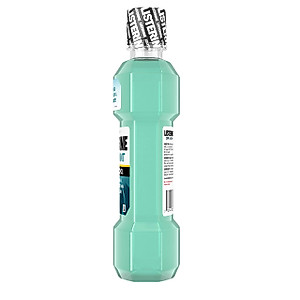 Listerine Zero Cool Mint Mouthwash For Fresh Breath And To Kill Bad Breath Germs, 500 ml, 16.9 Fl Oz