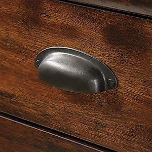 Sauder Harbor View Computer Desk, Curado Cherry Finish