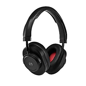 MASTER & DYNAMIC MW65 Active Noise-Cancelling (ANC) Wireless Headphones – Bluetooth Over-Ear Headphones with Mic, Leica -Black