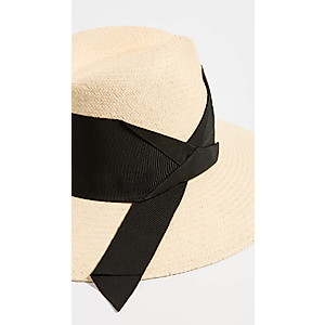 Freya Women's Gardenia Straw Hat, Natural, Tan, S-M