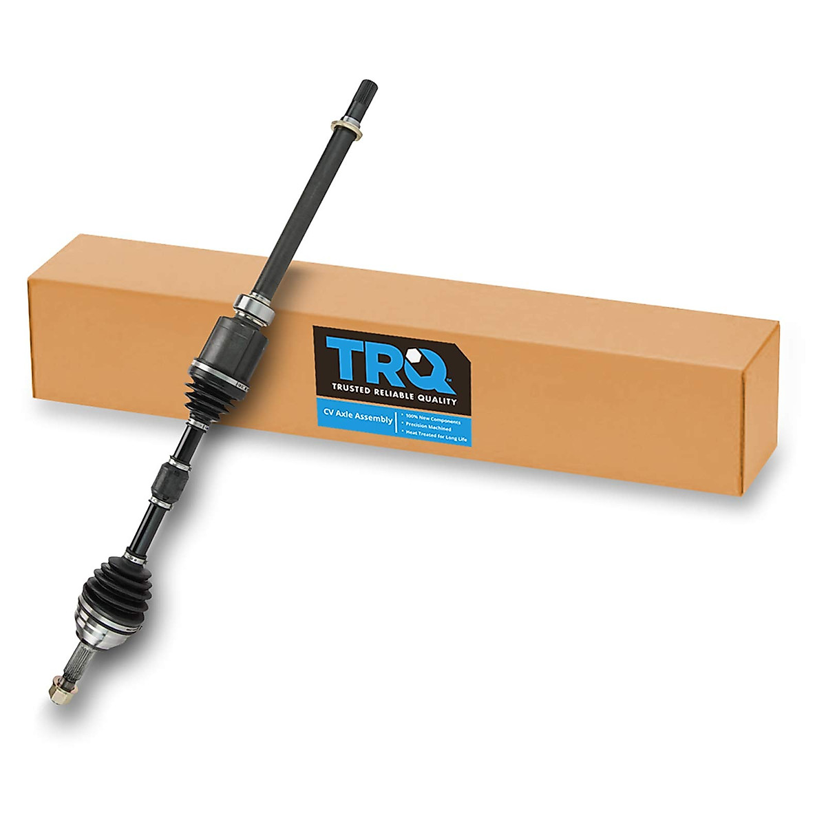 TRQ CV Axle Shaft Front Outer Passenger Side Right Compatible with Sentra Rogue FWD