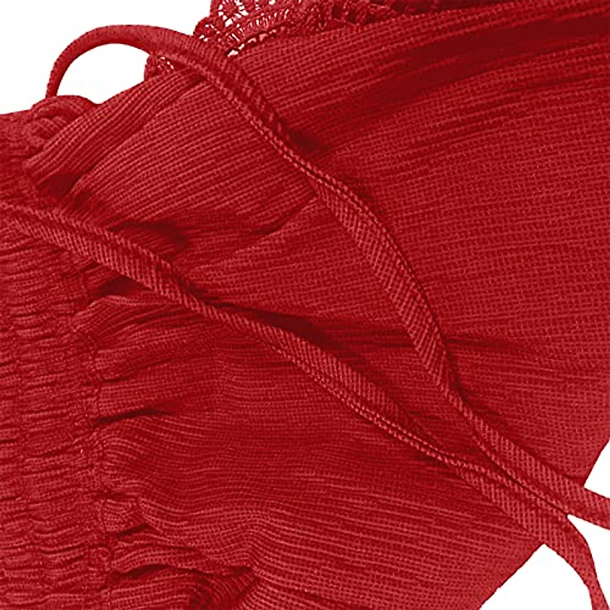 2pcs Beach Hots for Women, Womens Comfy Drawstring Mid Waisted Shorts Linen Blend Lightweight Summer Shorts with Lace Green