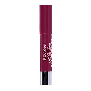 Lip Balm by Revlon, Tinted Lip Stain, Face Makeup with Lasting Hydration, Infused with Shea Butter, Mango & Coconut Butter, Shimmer Finish, 030 Smitten, 0.01 Oz