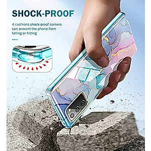 DT Compatible for Samsung Galaxy Note 20 Case(NO Screen Protector), Lightweight and Stylish Full Body Shockproof Protective Rugged TPU Case for Samsung Note 20