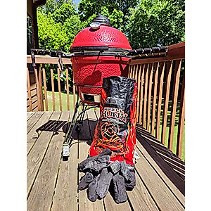 GrillHunx Pro Grade XL All Natural Hardwood lump Charcoal *20 lbs* Hand Selected for Grilling and Smoking. Restaurant Quality.…