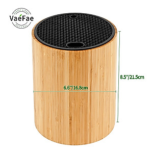 VaeFae Bamboo Knife Organizer, Kitchen Knife Storage