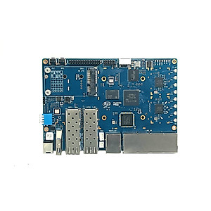 youyeetoo Banana Pi BPI-R3 Metal Case, Iron,350g, SMA Hole, BPI-R3 Router Development Board case