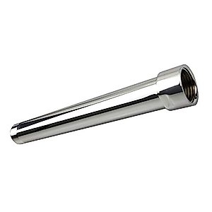G-Promise Solid Brass Shower Head Extension Arm, 7 Inch Shower Arm Extension, Shower Head Extender, Lower Shower Head, All Solid Brass Construction, Chrome (shower arm extension)