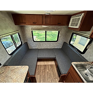 Kiyeocca Custom Bench Cushion Cover, Window Seat Cushion Cover Indoor, Custom Size Bench Seat Cushion Cover, Storage Bench Padding Cover, White Cover for Bench Cushion