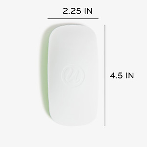 U Brands Magnetic Dry Erase Board Eraser, Felt Bottom Surface, 4.5 x 2.25 x 1 Inches - 581U04-16
