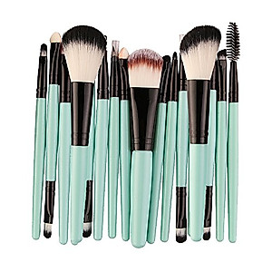 Den Brush for Curly Hair Makeup Make-up Up Brush Set Set Toiletry pcs Brush Kit Wool Make 18 tools Brush Make up Brushes in A Case