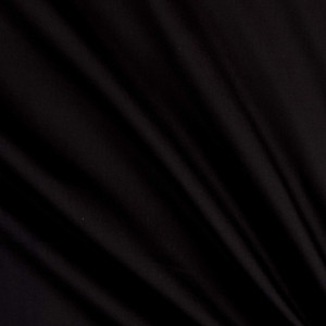 45" Liberty Broadcloth Black, Quilting Fabric by the Yard