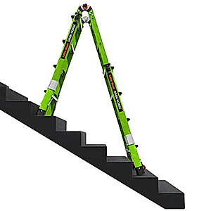 Little Giant Ladder Systems Dark Horse 2.0, M17, 17ft, Multi-Position Ladder, Fiberglass, Type 1A, 300 lbs Weight Rating, (16117-001)