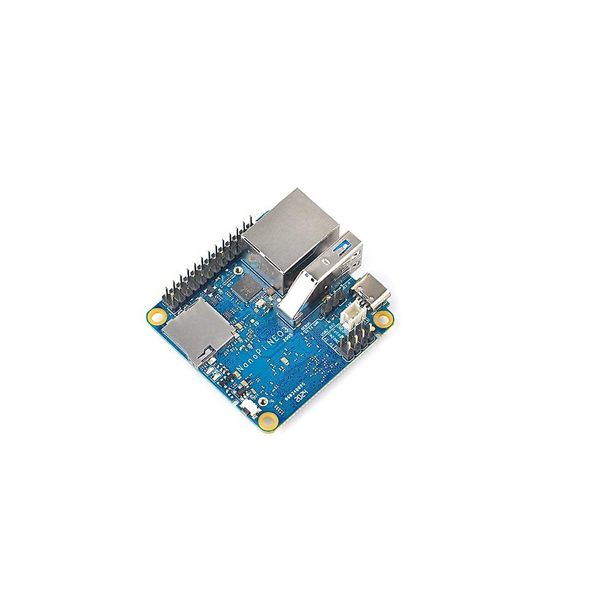 youyeetoo FriendlyElec NanoPi NEO3 Mini Router Single Board Computer Rockchip RK3328 Super Tiny ARM Board for IOT (2GB RAM,with Case and Heat Sink)