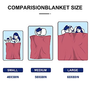 COMFAR Gaming Blanket for Boys/Men, Glow in The Dark Gamer Blankets for Teen Boys, Gaming Gifts for Teenage Boys/Men, Cool Gamer Gifts for Men/Teenage Boys/Women/Girls, Birthday 40"x 50"