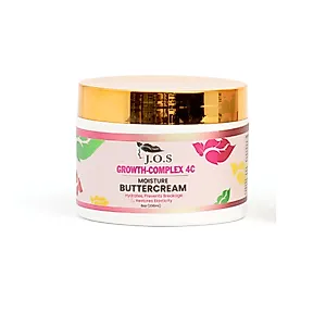 J'Organic Solutions Chebe 4C Moisture buttercream (Natural deep treatment, detangling Moisturizer, helps strengthens the hair shaft, reduces breakage, and promotes hair grow. Cosmotologist approved)