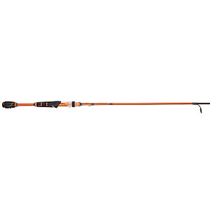 Berkley 6’6” Shock Spinning Rod, 1 Piece Composite Medium Power Fishing Rod for Freshwater or Saltwater Fishing, Shock Absorbing Tip