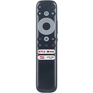 RC902N FMR1 Remote Control for All TCL Google Smart TV and TCL Android Smat TV,Replacement for TCL 55R646 55S546 65R646 65S546 75R646 75S546 Mini-LED QLED 4K UHD Smart TV [ Without Voice Function]