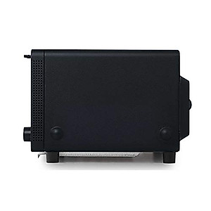 BALMUDA The Toaster | Steam Oven Toaster | 5 Cooking Modes - Sandwich Bread, Artisan Bread, Pizza, Pastry, Oven | Compact Design | Baking Pan | K01M-KG | Black | US Version