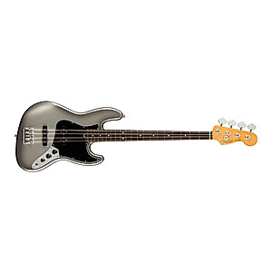 Fender American Professional II Jazz Bass, Mercury, Rosewood Fingerboard