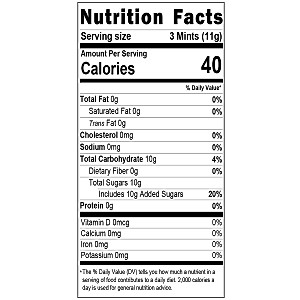 Fruidles Halloween Buttermints, Mint Candies, After Dinner Mints, Fat-Free, Individually Wrapped (55 Pieces)