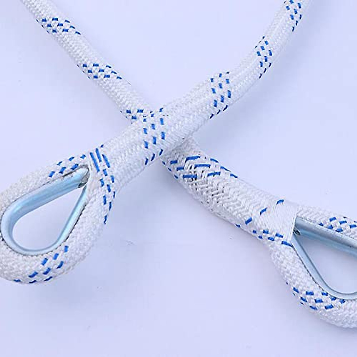 FGQCBBYC Escape Rope Ladder, Fire Escape Ladders Home Lifeline Ladder Emergency Rope Ladder Load Capacity up to 2000 Lb Rope Ladder Escape Ladder/12M/39Ft