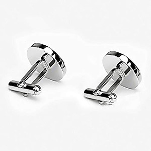 Kooer Groom Cufflinks, Groom Wedding Cuff Links Tie Clip Jewelry Gifts For Groom (groom)