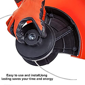 Eyoloty CMZST0653 CMZST065 String Trimmer Line 0.065" 30ft Compatible with Craftsman CMCST900,CMESTA900,CMESTE920,CMZST98020,CMCST915,CMEST913 Series WeedWacker String Trimmers(6 Pack)