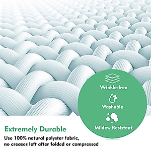 72 and 150 inch Projector Screen, Taotique 4K Movie Projector Screen 16:9 HD Foldable and Portable Anti-Crease Indoor Outdoor Projection Double Sided Video Projector Screen for Home, Party, Office