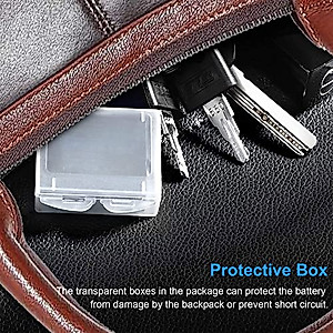 TOMSHEIR Batteries (3-Pack) 1800mAh and USB LED Charger for Gopro Hero 8/7/6/5 for GoPro Hero 8 Black, Hero 7 Black, Hero 6 Black, Hero 5 Black(Fully Compatible with Official)