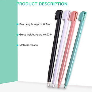 DS Lite Charger Cable Kit, AC Power Adapter Charger and Stylus Pen for Nintendo DS Lite Systems, Wall Travel Charger Power Cord Charging Cable 5.2V 450mA