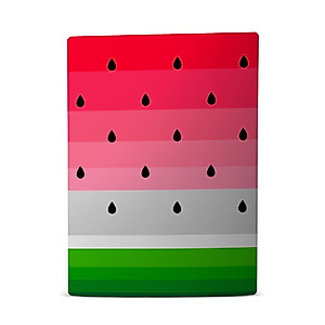 Head Case Designs Officially Licensed Haroulita Watermelon Art Mix Vinyl Faceplate Sticker Gaming Skin Decal Cover Compatible With Sony PlayStation 5 PS5 Disc Edition Console