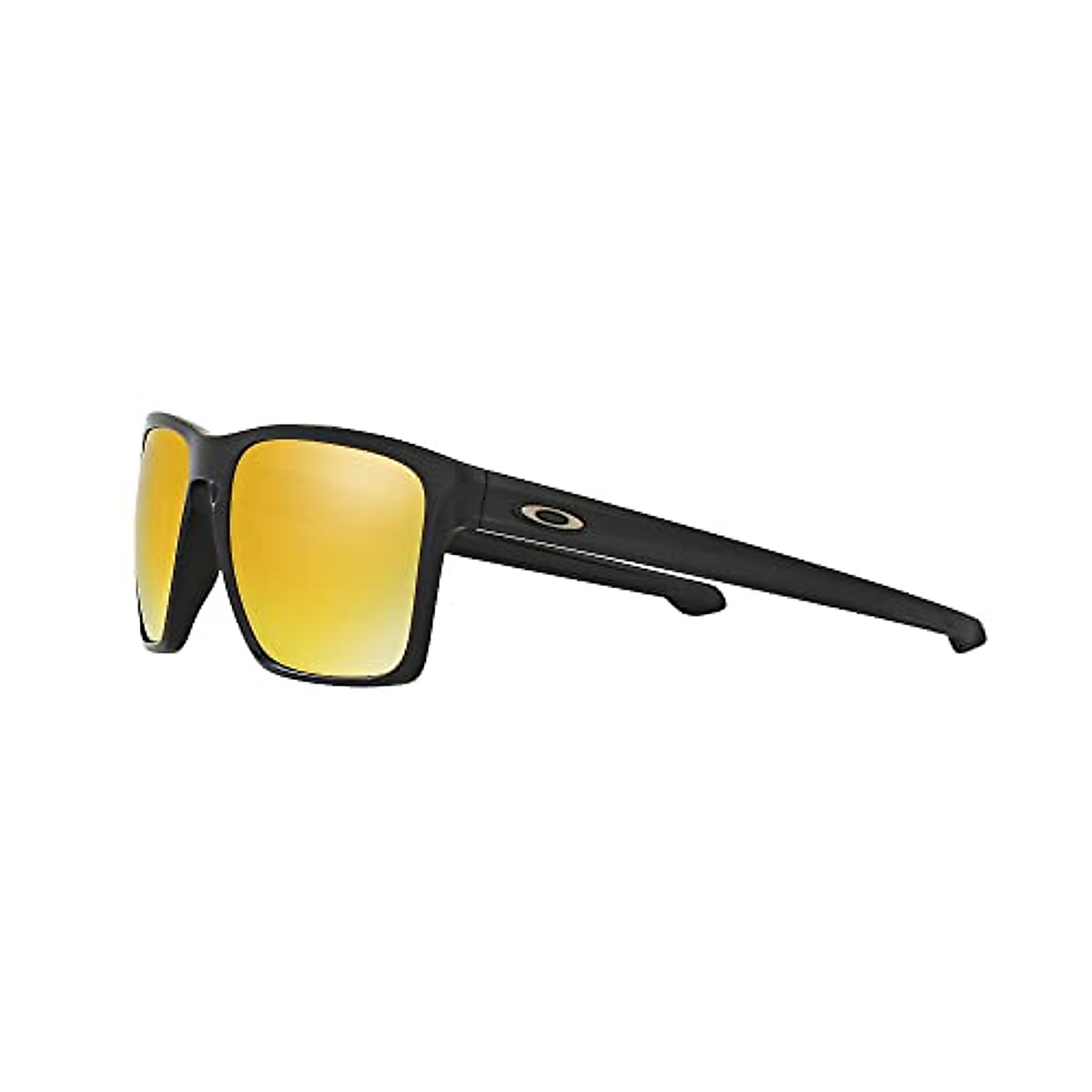 Oakley Men's OO9341 Sliver XL Rectangular Sunglasses, Matte Black/24K Iridium, 57 mm